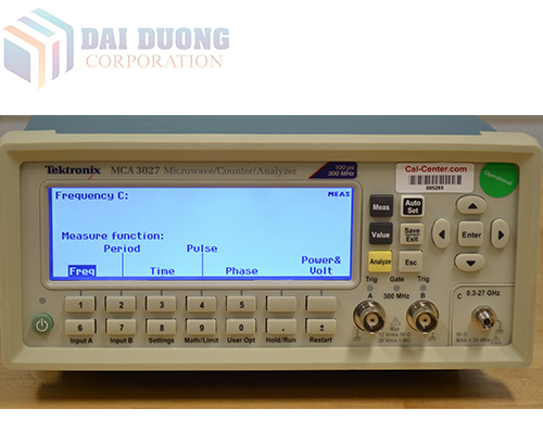Máy đếm và phân tích tần số MCA3027 | TEKTRONIX